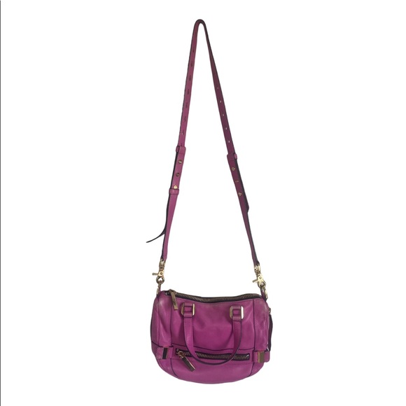 Botkier | Bags | Botkier Fuscia Pink Purse Crossbody Zipper Bag Small ...